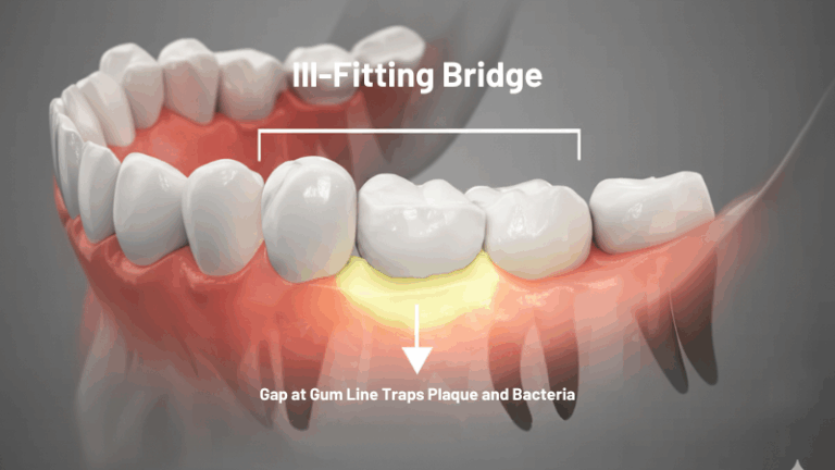6 Common Symptoms of Ill-Fitting Dental Bridges